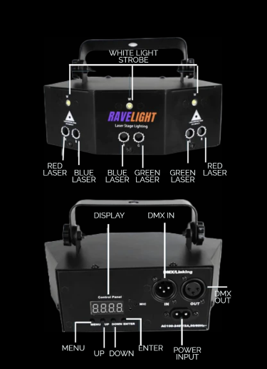 Laser Party Lights | Professional Party Lights | RaveLight