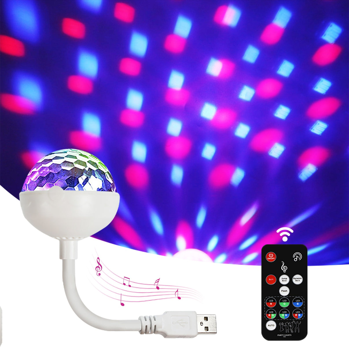 Car Disco Light USB | The Ravelight LLC – RaveLight